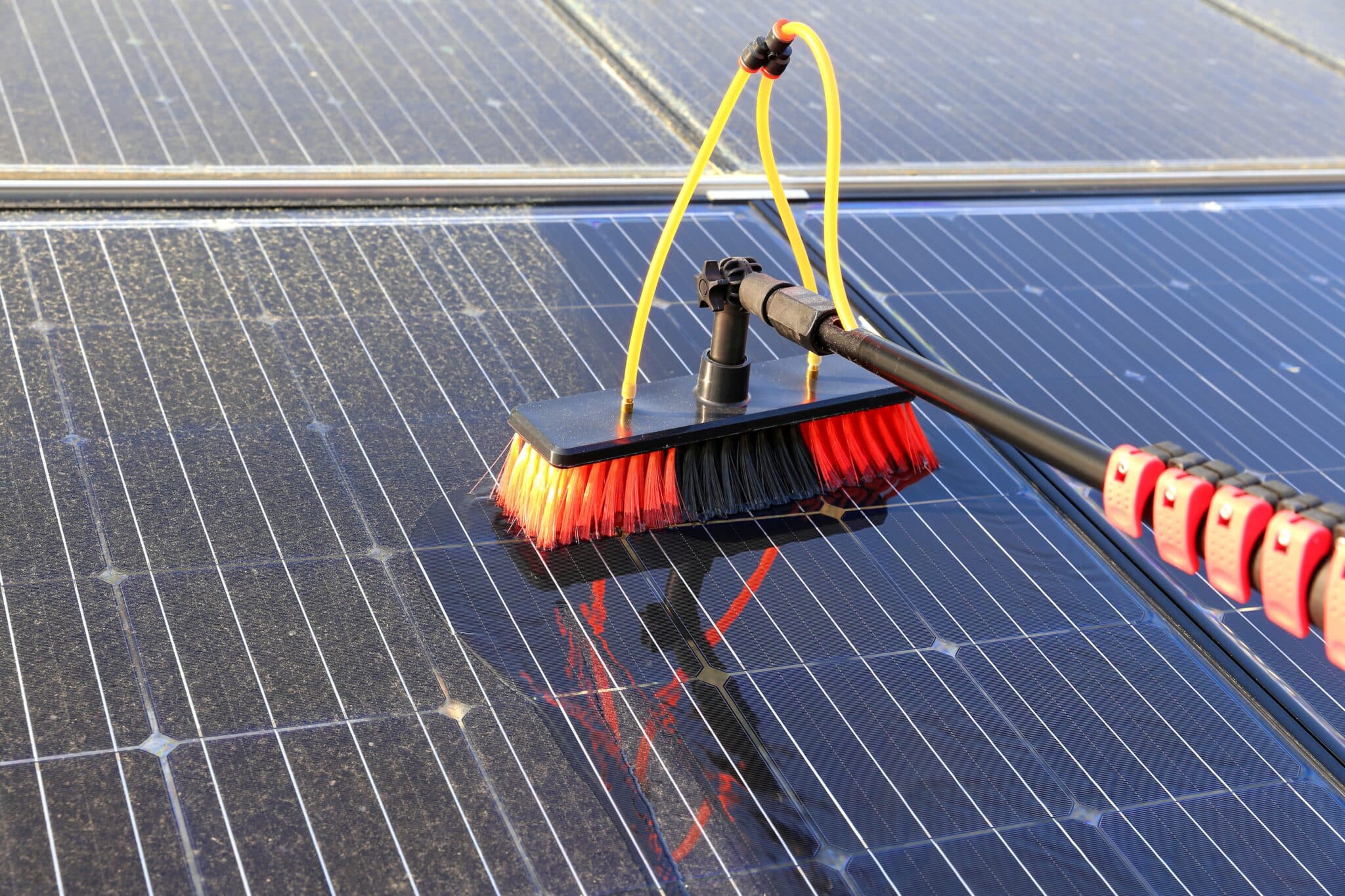 Solar Panel Cleaning | Hot Water Pressure Washing & Soft Wash ...